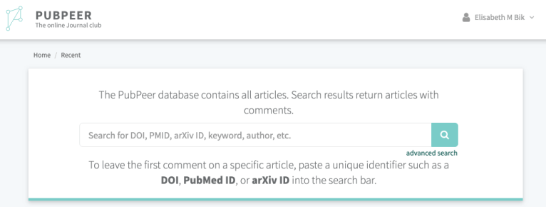 PubPeer – a website to comment on scientific papers – Science Integrity ...