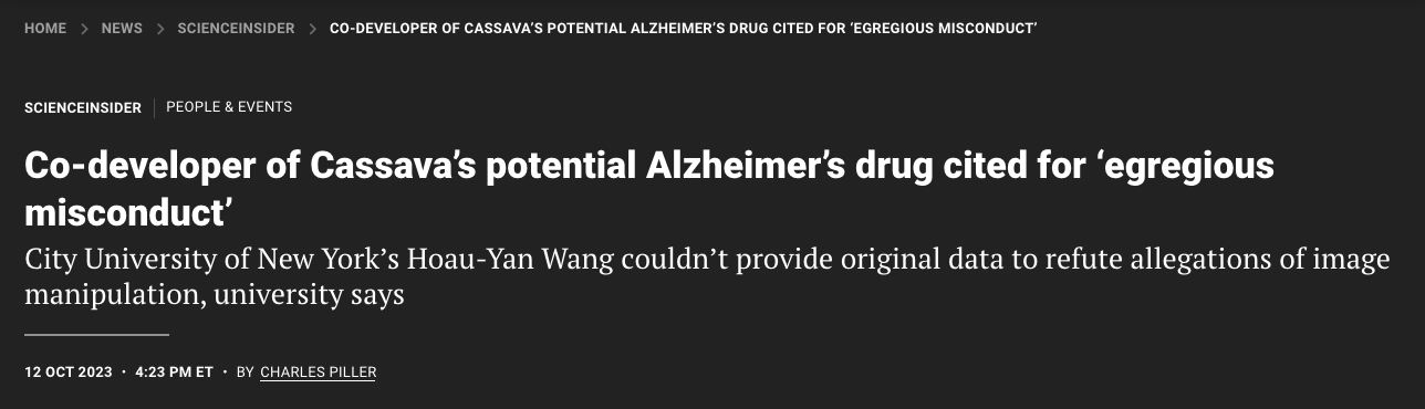 Investigation finds ‘egregious misconduct’ by CUNY scientist – Science ...