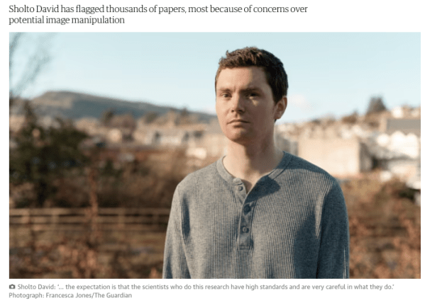 Sholto David – Science Integrity Digest